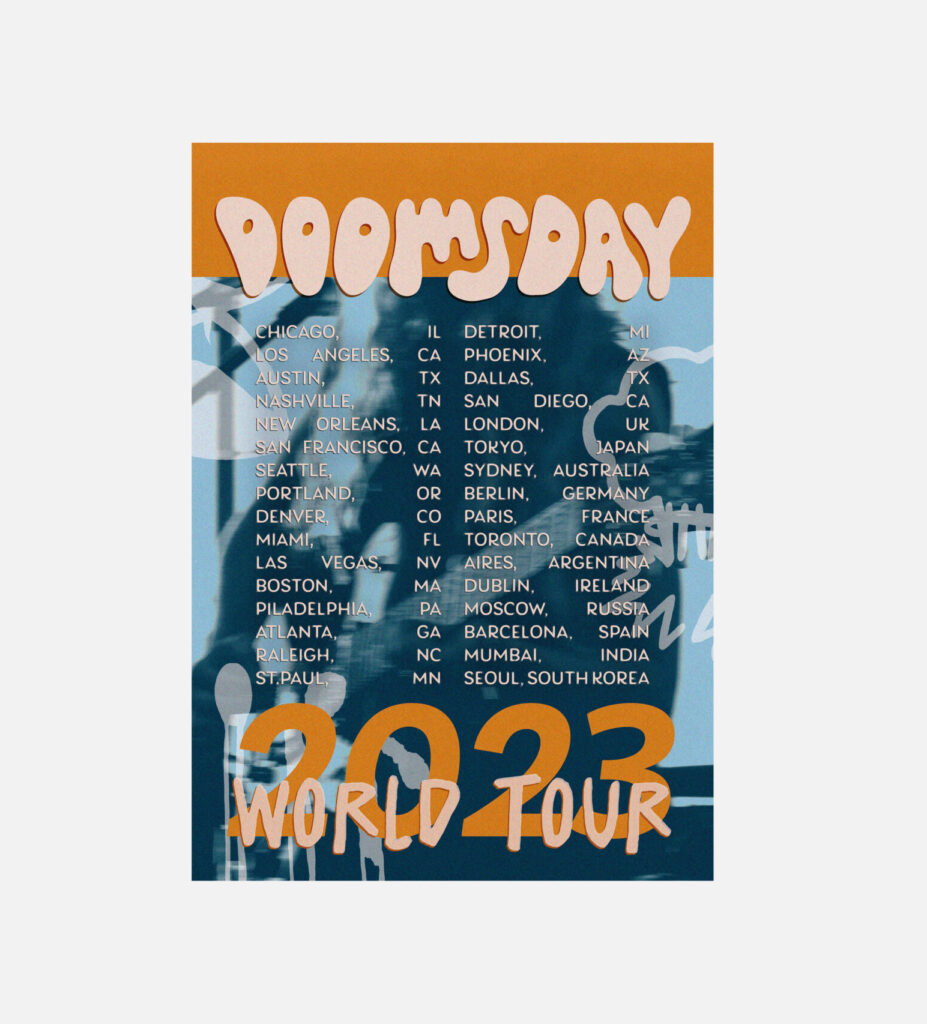 Doomsday Band Merchandise – Janna Creative Studio